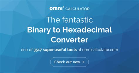 Binary To Hexadecimal Converter