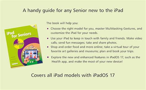 Ipad For Seniors In Easy Steps Covers All Models With Ipados