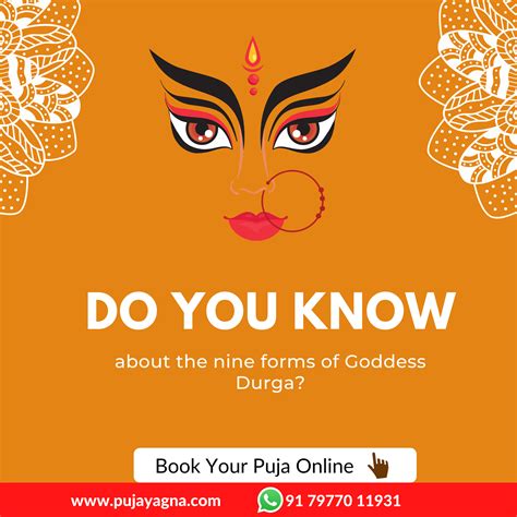 Do You Know About The Nine Forms Of Goddess Durga Navadurga Or