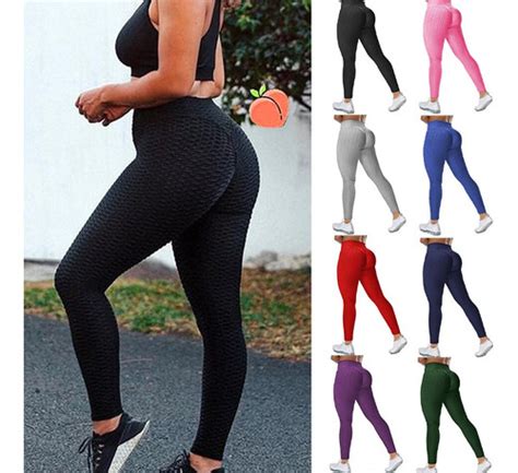 Calças Femininas Tik Tok Butt Lift Leggings Ginásio Parcelamento Sem Juros