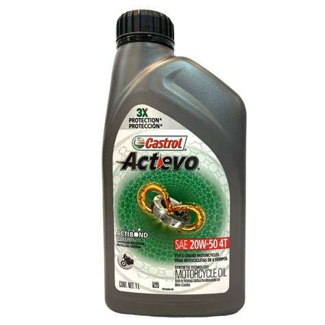 Aceite Castrol Actevo New 20W50 1Lt Llantas Y Llantas