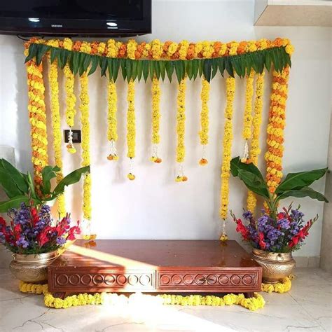 20 Haldi Decoration Ideas At Home To Make Your Function Vibrant And