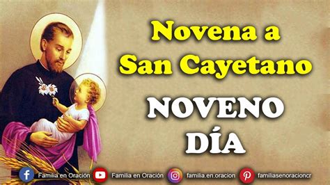 Novena a San Cayetano Día 9 YouTube
