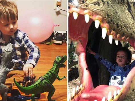 Si a los niños les gustan mucho los dinosaurios es una prueba de que