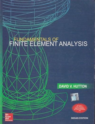 fundamentals of finite element analysis david v hutton mcgraw hill