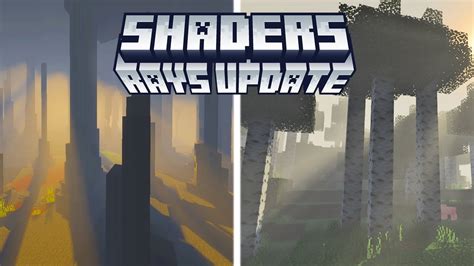 New Shaders Updated Fog Lighting Rays For Minecraft Bedrock Edition