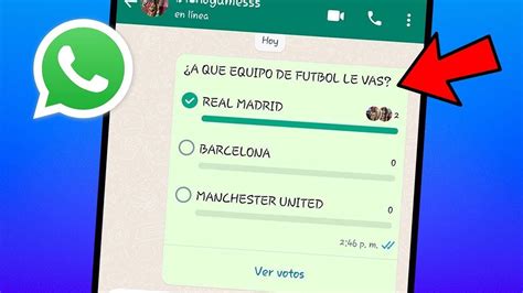Cómo hacer Encuestas en Whatsapp 2023 YouTube