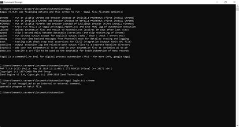 tee is not recognized as an internal or external command operable program or batch file