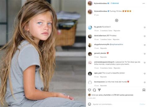 Thylane Blondeau Que Devient Celle Qui A T D Sign E Plus Belle