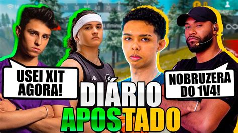 DIÁRIO APOSTADO O HACK TRAVOU O SQUAD TODINHO E MESMO ASSIM O NOBRU