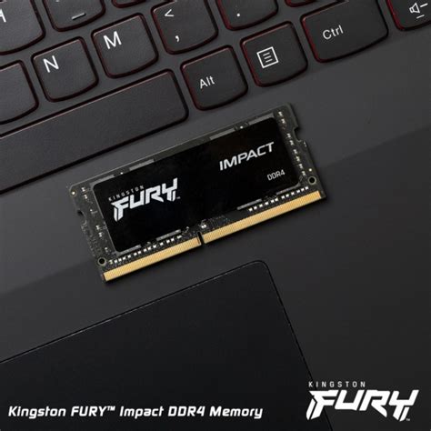 Kingston FURY Impact Black KF432S20IB 8 8GB DDR4 3200MT S Memory