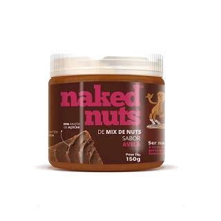 Pasta Mix De Nuts Sabor Avela 150g Naked Brumar