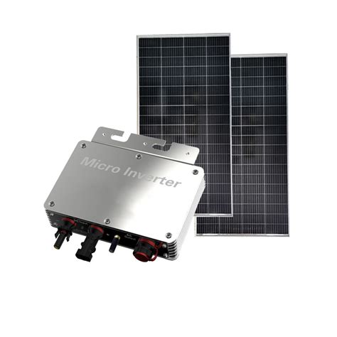 Grid Tie Micro Inverter Mppt Solar Panel With Micro Inverters W