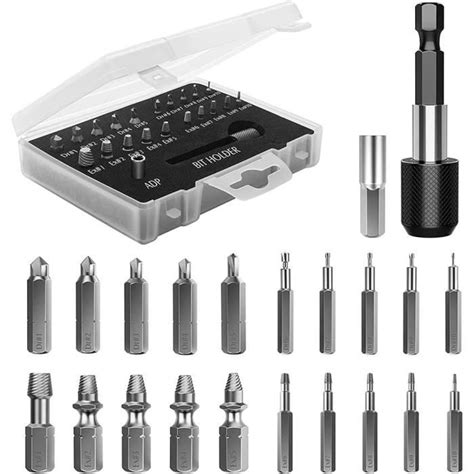 Ensemble D Extracteurs de Vis EndommagéS Kit D Extracteur de Vis