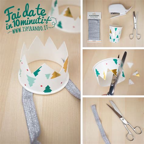 Creare Cappellini Per Le Feste Con I Bicchieri Di Carta Ispirando