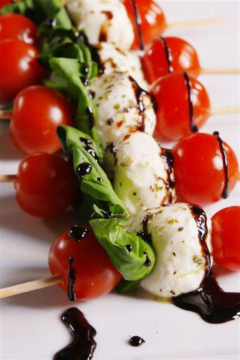 Caprese Bites The Aha Connection