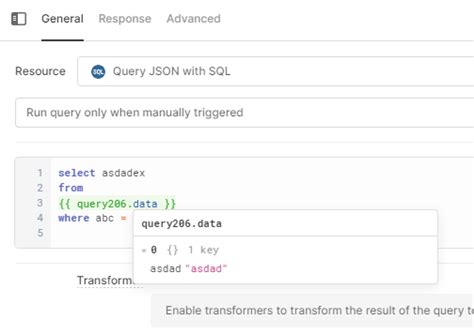 query json with sql throws no error when column doesn t exist feature requests retool forum