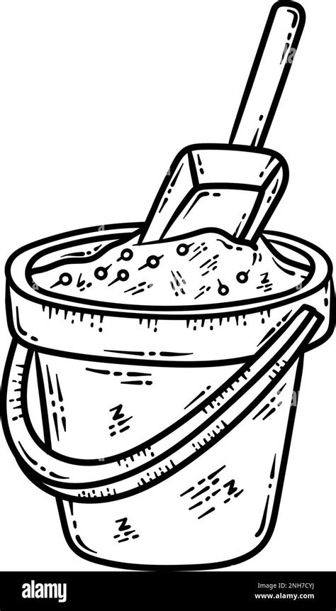 Pail And Shovel Coloring Pages