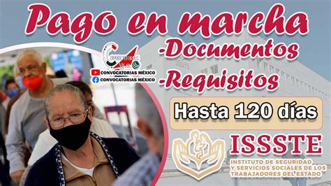 Pago en Marcha ISSSTE 2023 Solicita este aporte económico DOCUMENTOS