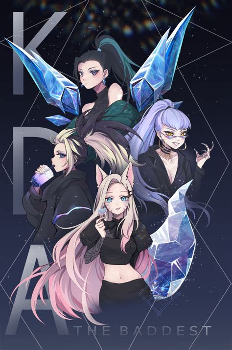 Ahri Akali Evelynn Kai Sa The Baddest Evelynn And 3 More League
