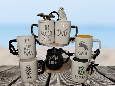 Rae Dunn Harry Potter Mugs Etsy