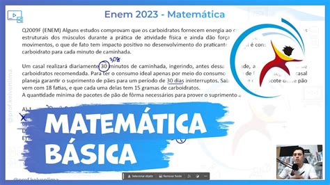 Enem Matem Tica Quest O Prova Azul Opera Es