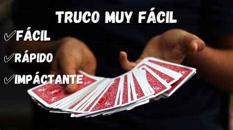 Cómo HACER el TRUCO de MAGIA con CARTAS más FÁCIL explicado en Youtube