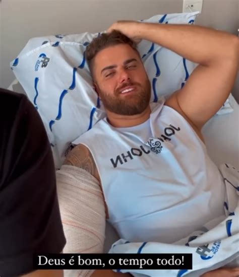Zé Neto posta vídeo para agradecer equipe de hospital após receber alta