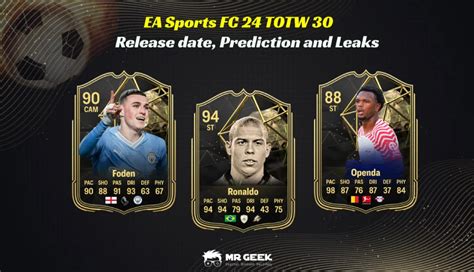 EA Sports FC 24 TOTW 30 Release Date Prediction And Leaks