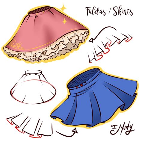 Hot To Draw Skirts Faldas By Naty Ilustrada On DeviantArt