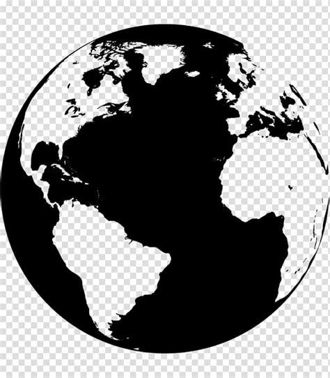 Vector World Map Transparent Background