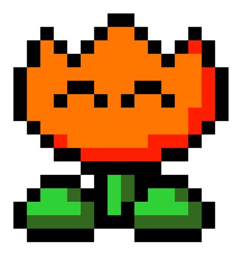 Pixilart Fire Flower By Mrsspider