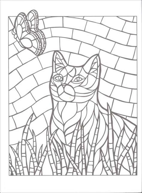 85 Desenhos De Mosaico Para Imprimir E Colorir Pintar