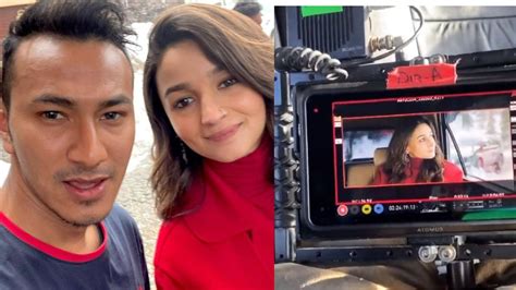 Watch Alia Bhatt Looks Dreamy As She Shoots For Rocky Aur Rani Ki