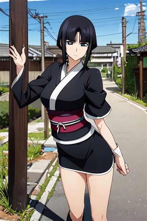 AI Art Model Nemu Kurotsuchi Bleach PixAI