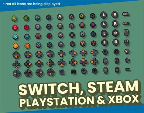 Pixelart Gamepad Mega Pack By Oworowo Gabriel Cortabraz