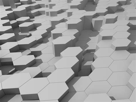 Abstract Hexagon HD Wallpaper