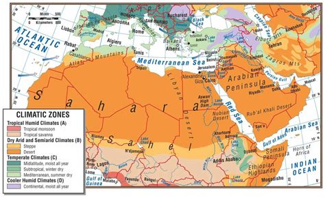 Political Map Of North Africa And Southwest Asia United States Map