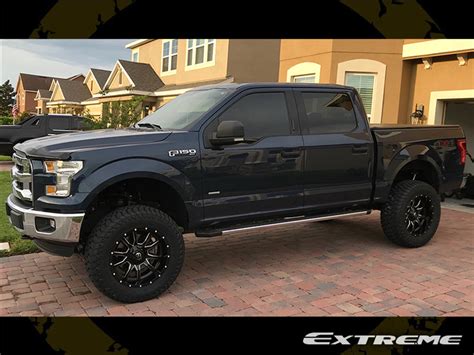 2015 Ford F 150 20x10 Fuel Offroad Wheels 35x12 5R20 Tires