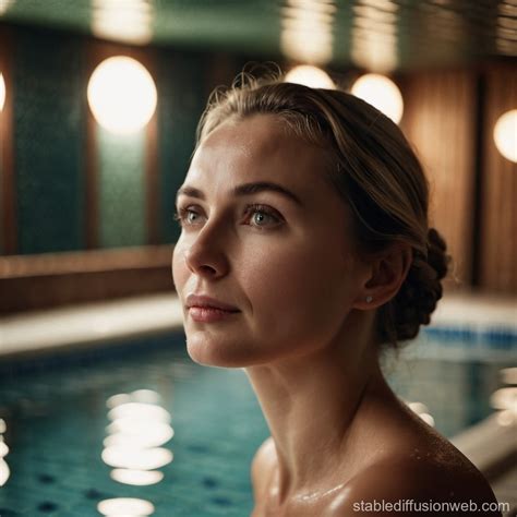 Russian Woman At Bathhouse Stable Diffusion Online