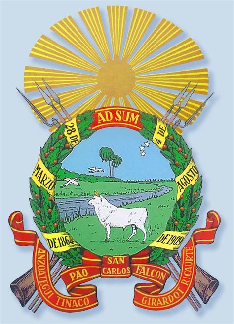 Cojedes Escudo De Armas Coat Of Arms Coat Of Arms Cojedes Heraldry