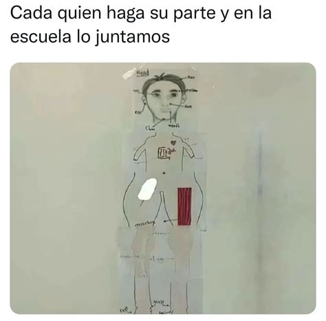 Cada Quien Haga Su Parte Y En La Escuela Lo Juntamos Memes