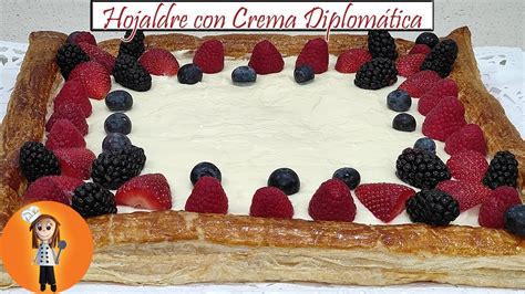 Tarta De Hojaldre Con Frutos Rojos