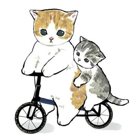 Ghim của Jenna Fowler trên Cute Cat Illustrations Mèo Dễ thương Mèo