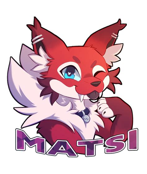 Ҡìէʂմ on Twitter Badge commission for Matsi