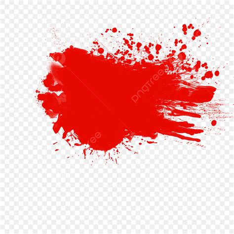 Spray De Aquarela PNG Vermelho Respingo Respingo De Tinta Imagem