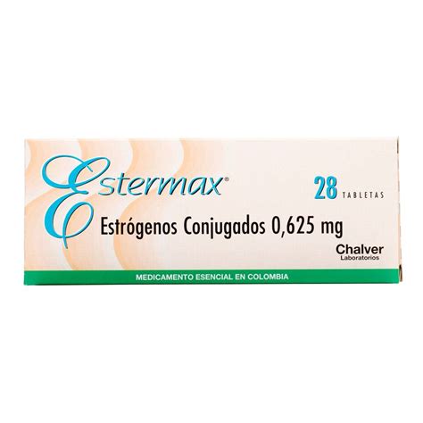 Estrogenos Conjugados Estermax Mg Tabletas Drogueria Farmaweb