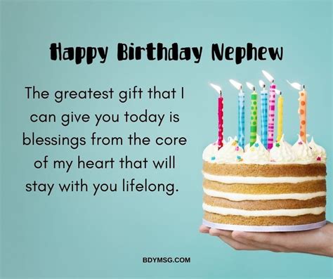70 Happy Birthday Wishes For Nephew And Messages