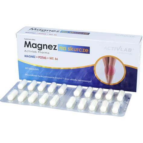 Activlab Pharma Magnez Potas B6 60 kapsułek opinie skład i cena