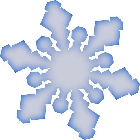 Simple Snowflake Clipart ClipArt Best